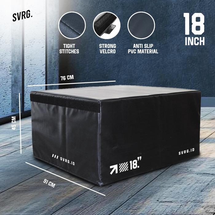 SVRG. Soft Plyo Box 24" - Soft Jump Box - Jump Crossfit 4 Level - 18 ...