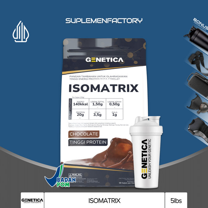 Genetica Isomatrix 5 Lbs Protein Isolate Matrix – BINARAGANET