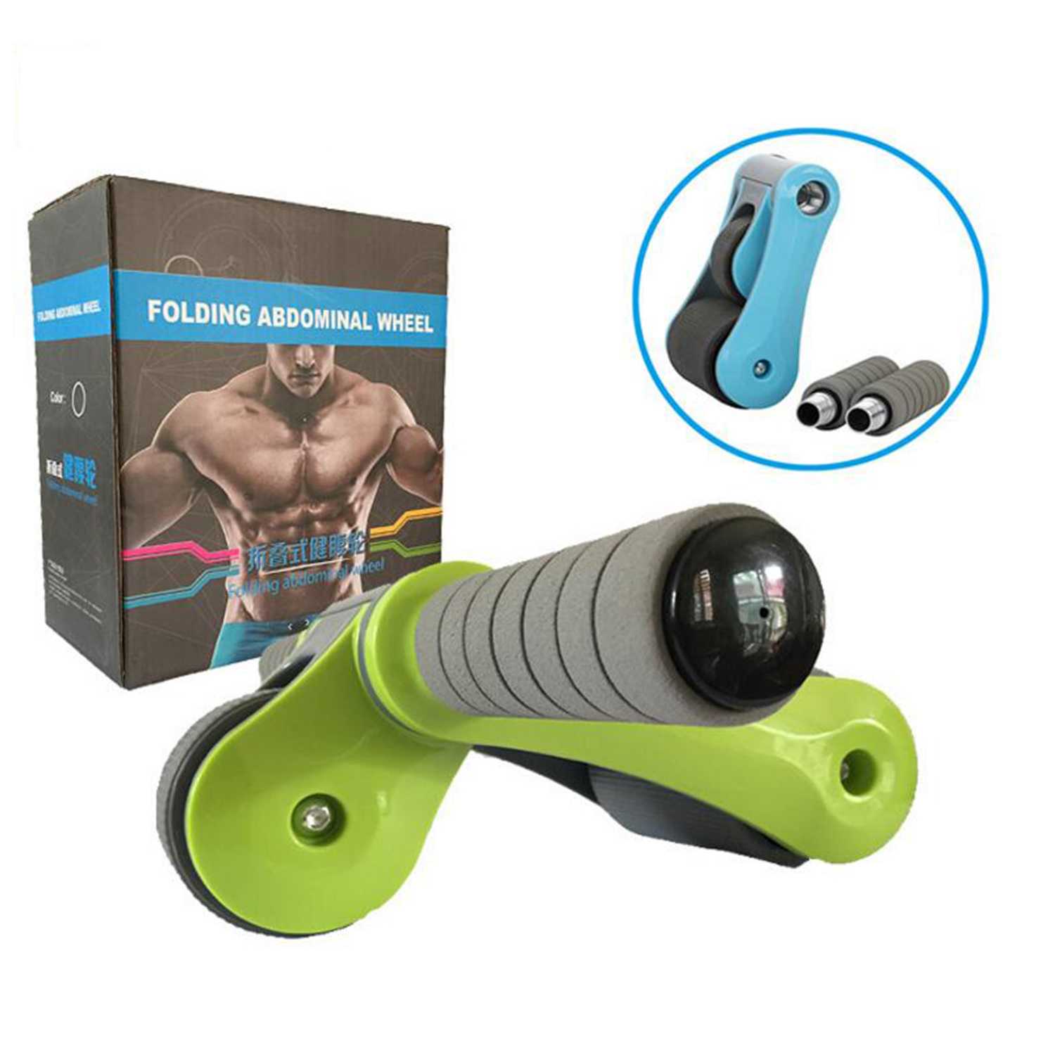 Folding Abdominal Wheel - Alat Push Up Random – BINARAGANET